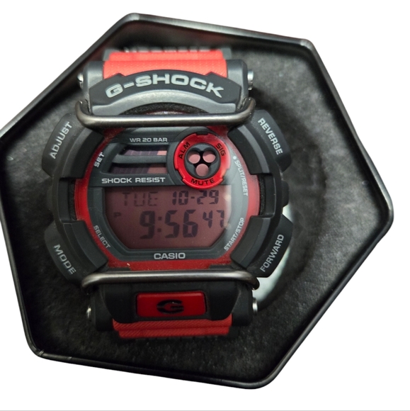 Casio | Accessories | Casio Gshock Mens Red Watch 3434 | Poshmark